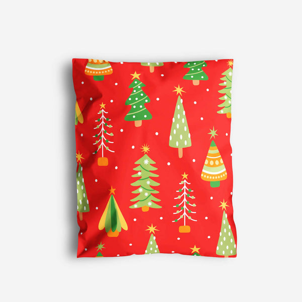Holiday Trees 10x13 Poly Mailers - Package Mint