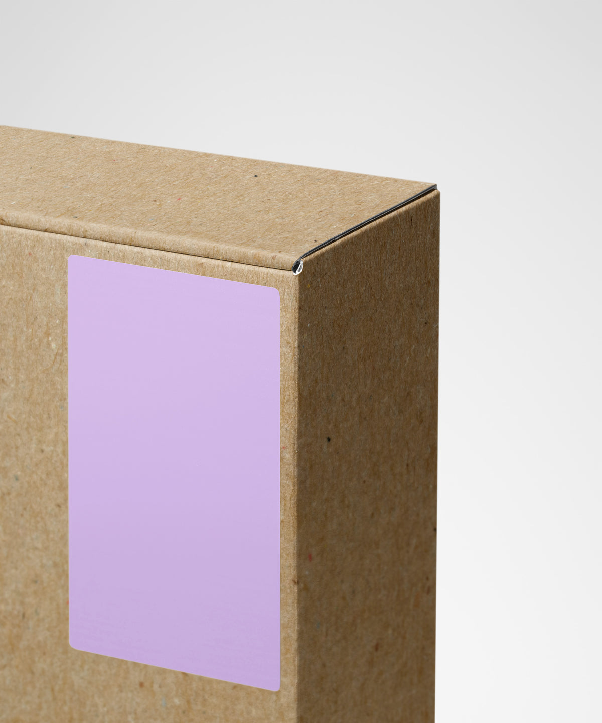 4X6 Thermal Label Purple Fanfold (500 Count) - Package Mint